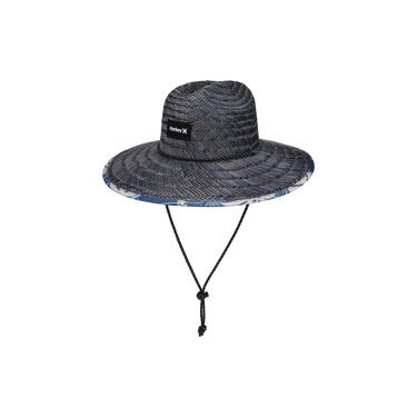 Java Coloured Edge Straw Hat by Hurley - £34.95